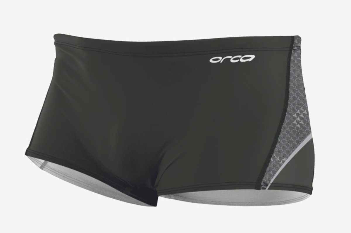 Orca Core Square Leg Badebuks Sort/Grå Mænd